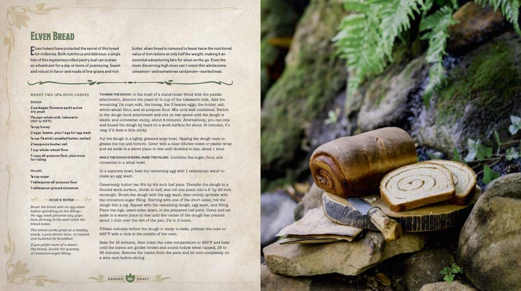 'Heroes' Feast: The Official Dungeons & Dragons Cookbook' With Recipes ...