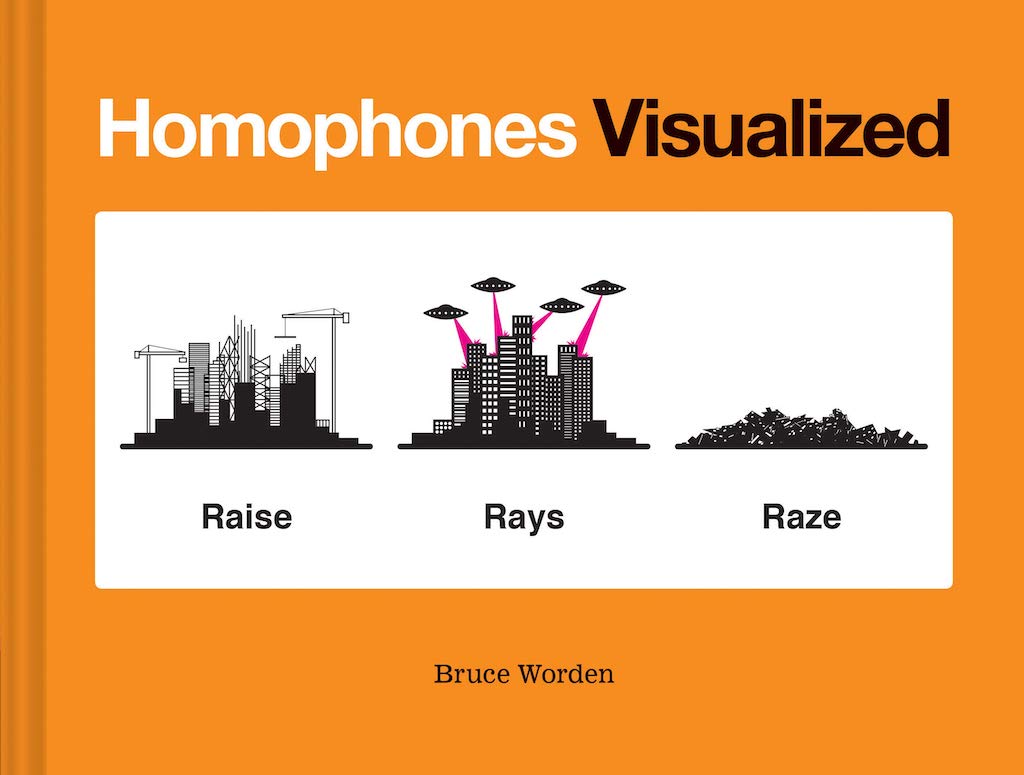 Minimalist Diagrams of Homophones, Words That May Sound Alike But Have ...