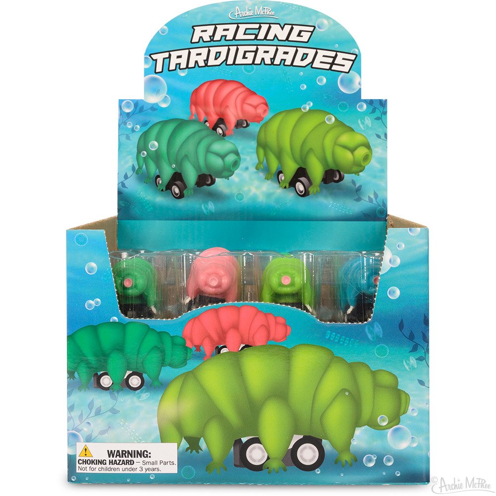 Zippy Racing Tardigrades by Archie McPhee