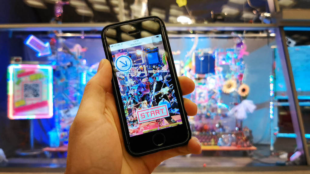 A Colorful Smartphone Controlled Fairy Tale Machine