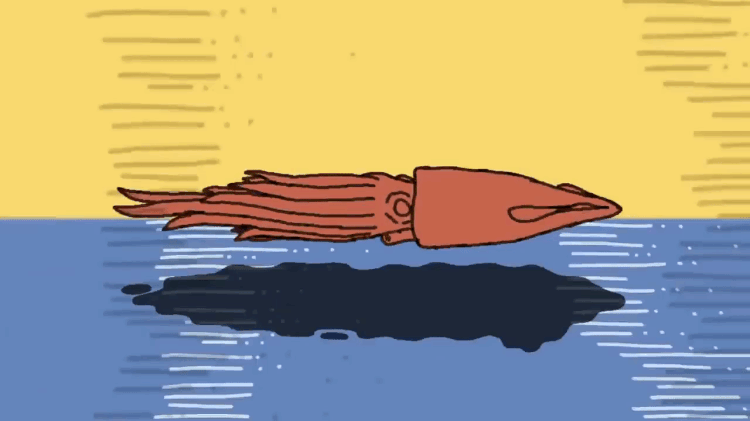 How Some Squids Are Able to Fly