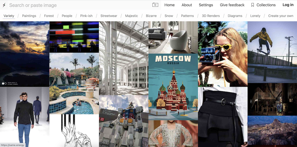 Same Energy, A Minimalist Visual Search Engine That Uses Image ...