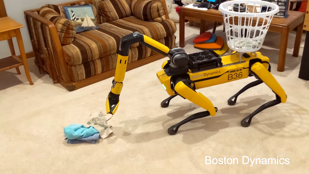 Boston Dynamics Introduces a New Arm For Their Spot Robot That Can Help ...