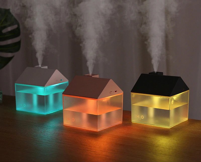 Tiny House Shaped Ultrasonic Humidifiers