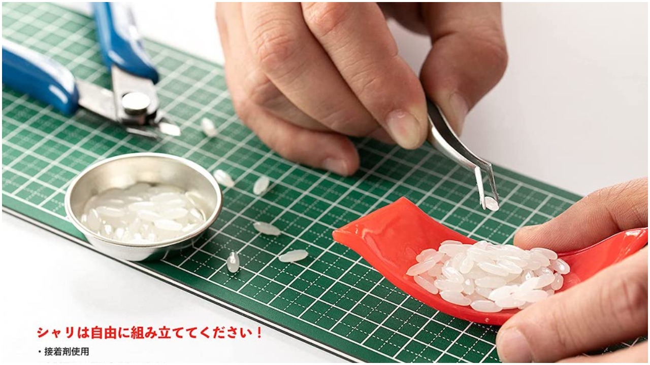 A Highly Realistic Plastic Sushi Model Kit