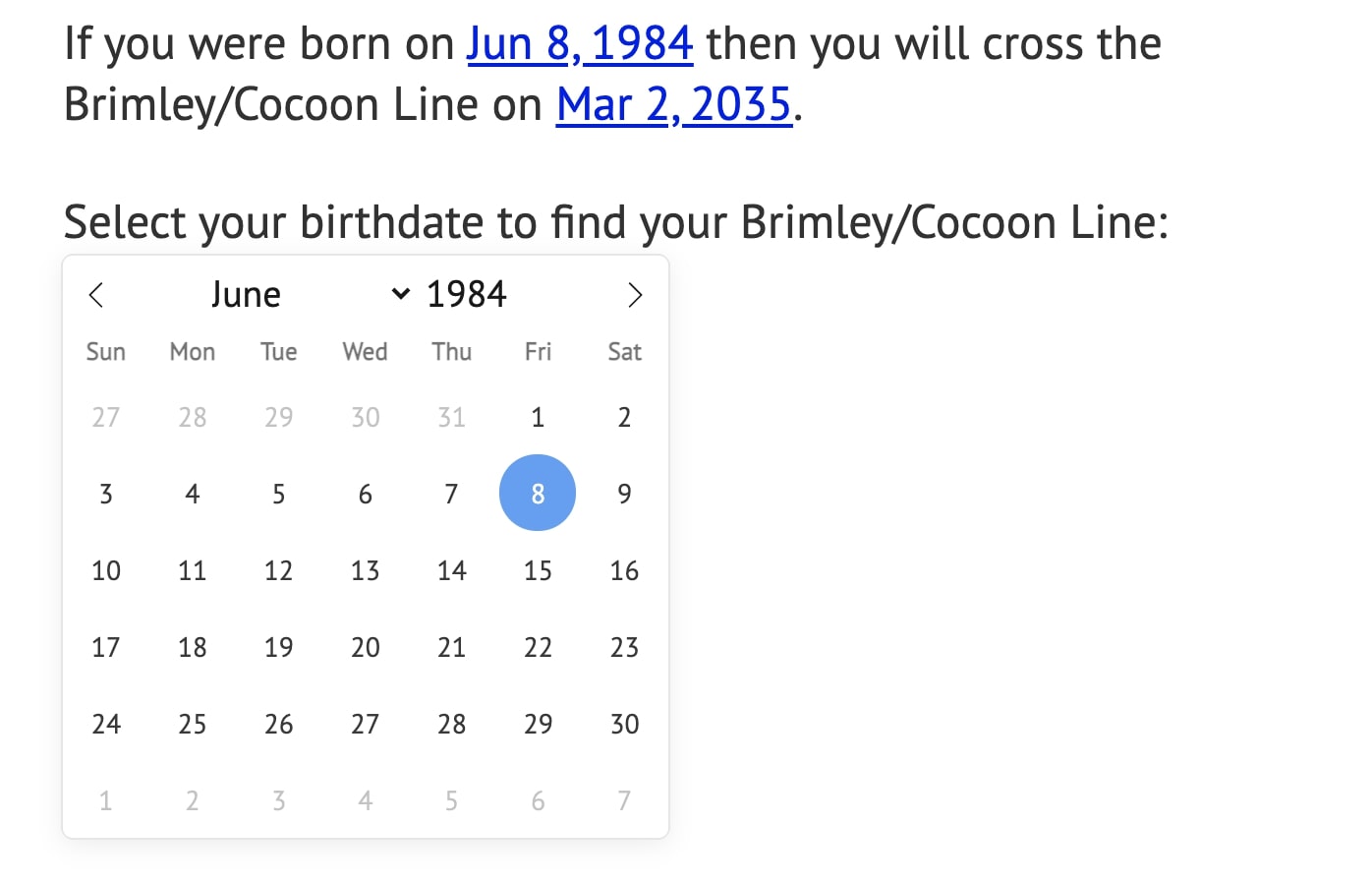 Calculator That Shows When You'll Be the Same Age as Wilford Brimley ...