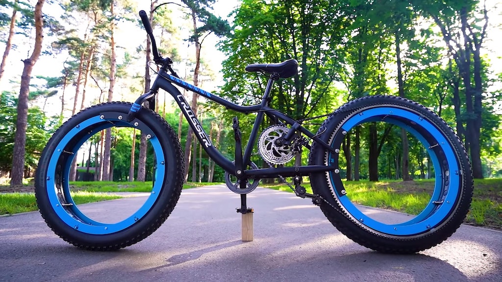 Engineer Removes the Spokes From the Wheels of His Bike to Create an ...