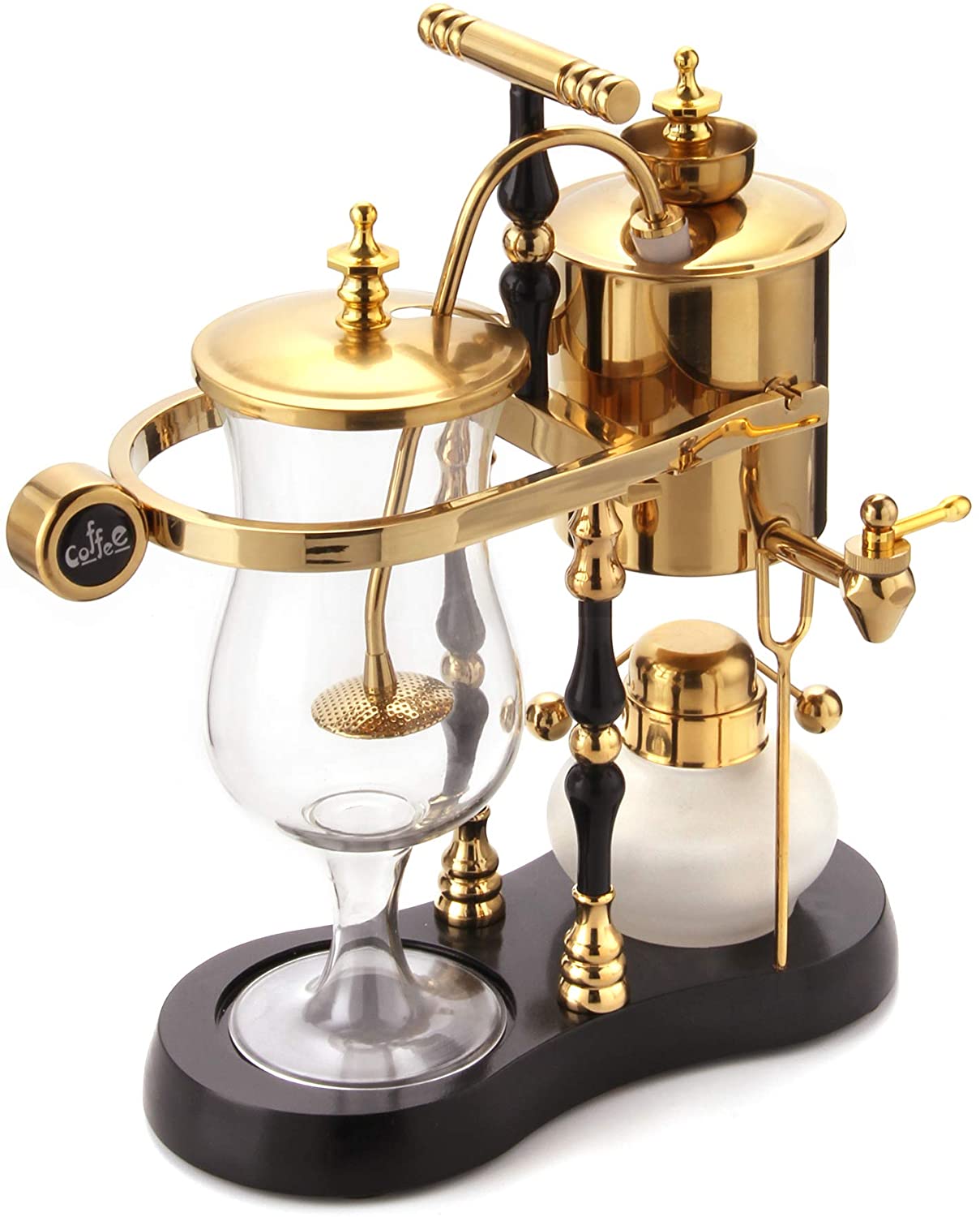 An Elegant Balancing Siphon Coffee Maker That Uses Gravity to Brew a ...