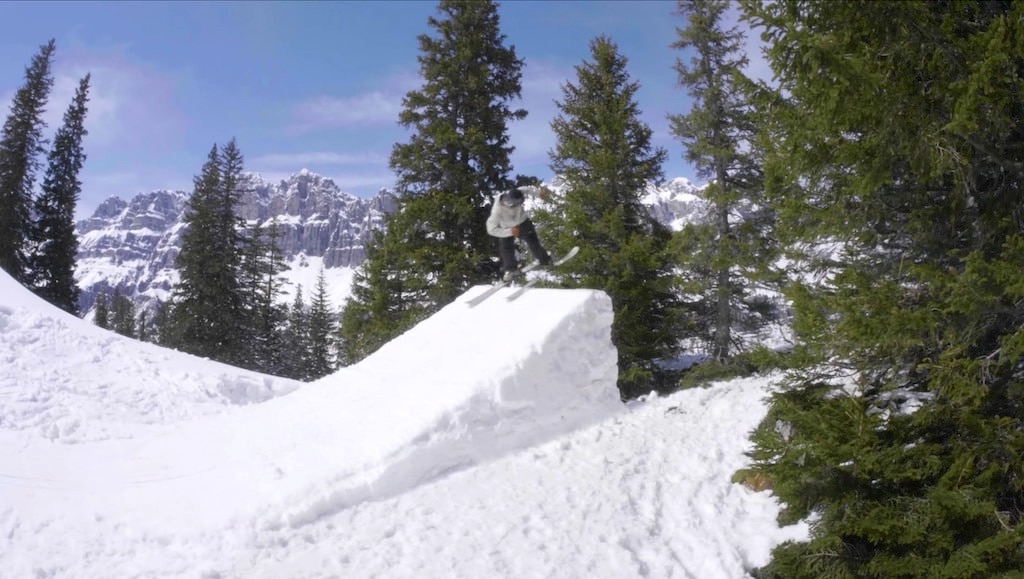 An Exhilarating Experimental Film That Combines Incredible Trick Skiing ...