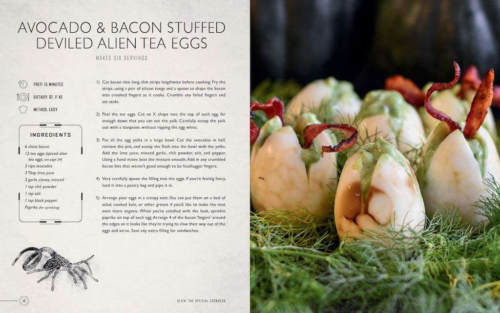A Creative Cookbook Inspired by the 'Alien' Movies