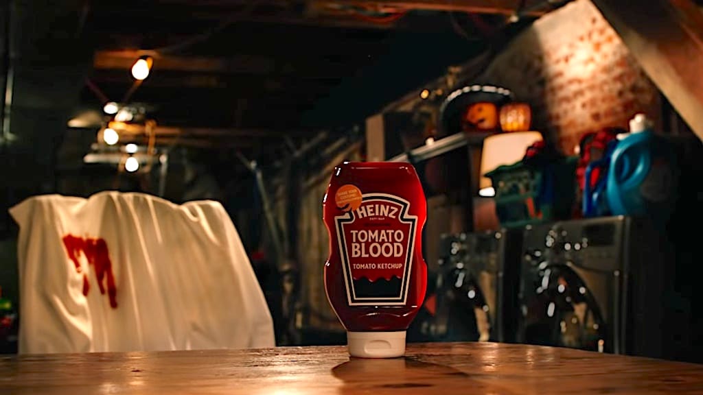 Heinz Ketchup Turns Into 'Tomato Blood' for Halloween