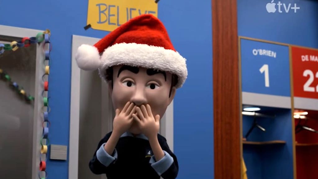 Ted Lasso's Mustache Goes Missing in an Amusing Stop Motion Christmas ...