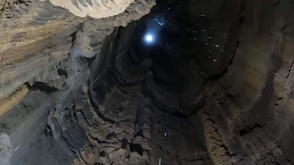 Spelunking Twins Explore a Hole That Leads to a Massive 220 Foot Drop ...