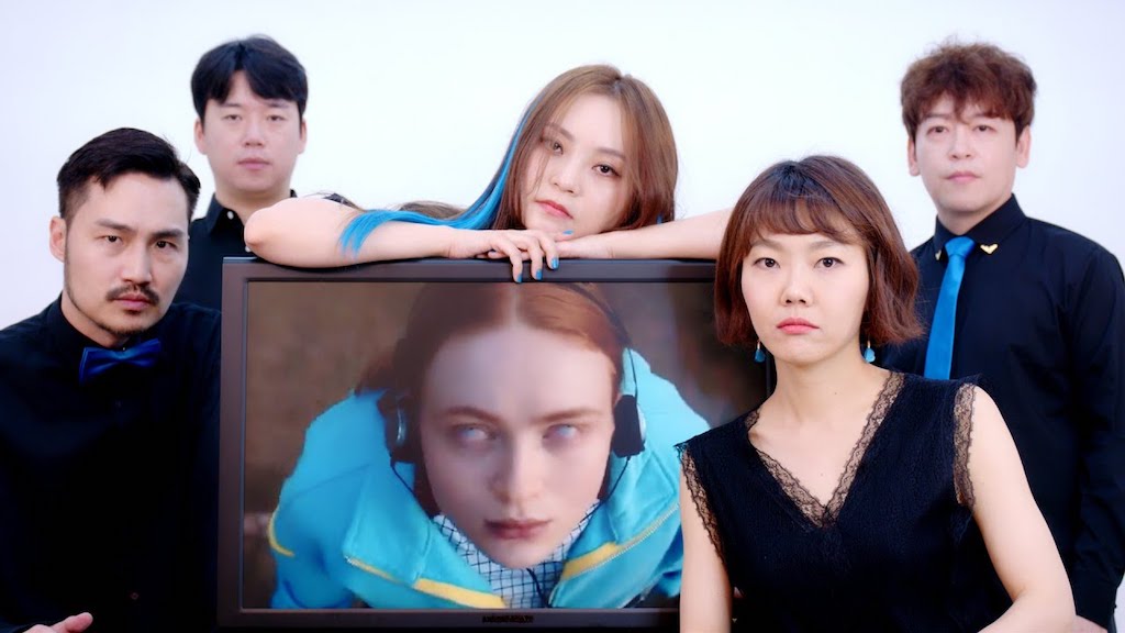 English Bull Terrier Spins in Frantic Circles While Running Around ...