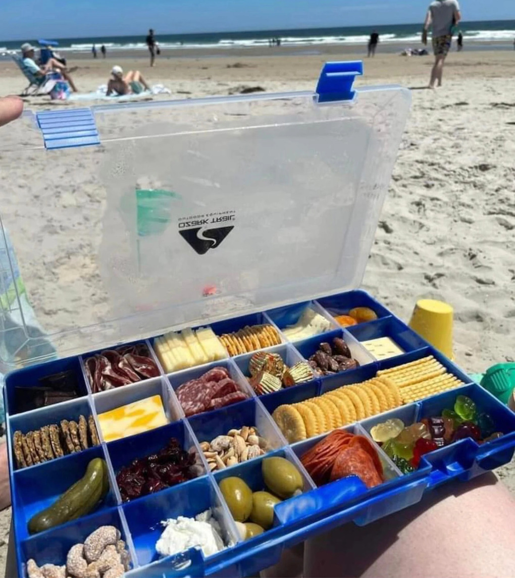 The Snackle Box, A Tackle Box for Charcuterie Snacks