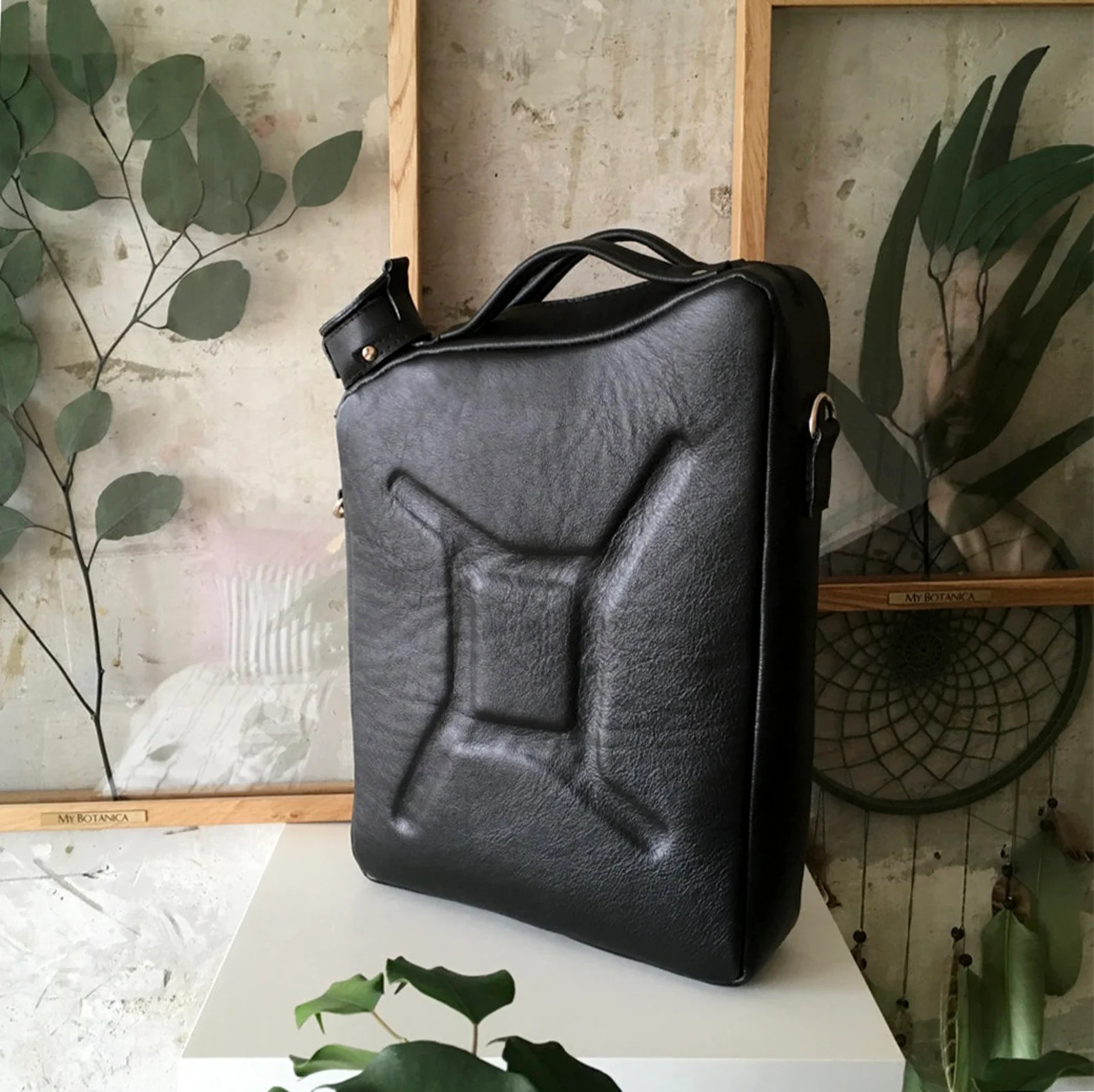 Clever Leather Bags Shaped Like Classic Gas Cans