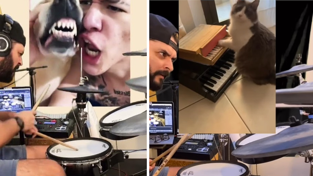 Percussionist Adds Drum Soundtracks to Popular Videos