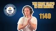 Iowa Man Sets Guinness World Record For The Most Claps In One Minute