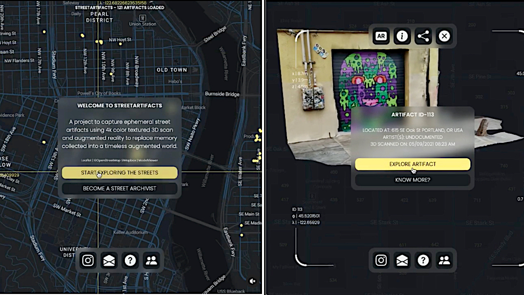 Street Artifact, An Interactive Map That Plots Urban Street Art in ...