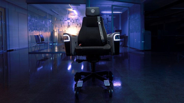 Volkswagen Builds an Office Chair That Goes 12 MPH