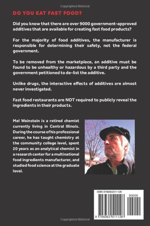 'Fast Food Ingredients Revealed', An Informative Book About the Real ...