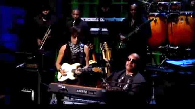 Stevie Wonder and Jeff Beck Perform 'Superstition' at the Rock and Roll ...