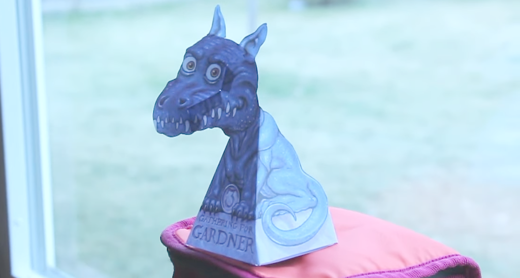 3D Optical Illusion Painted On Street To Make Drivers Slow Down