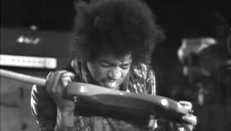 Jimi Hendrix Experience Playing 'Hey Joe' in 1967