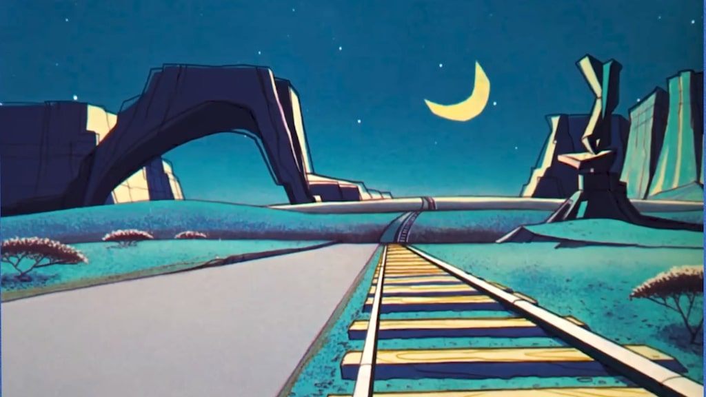 The Quietly Elegant Background Art of Looney Tunes