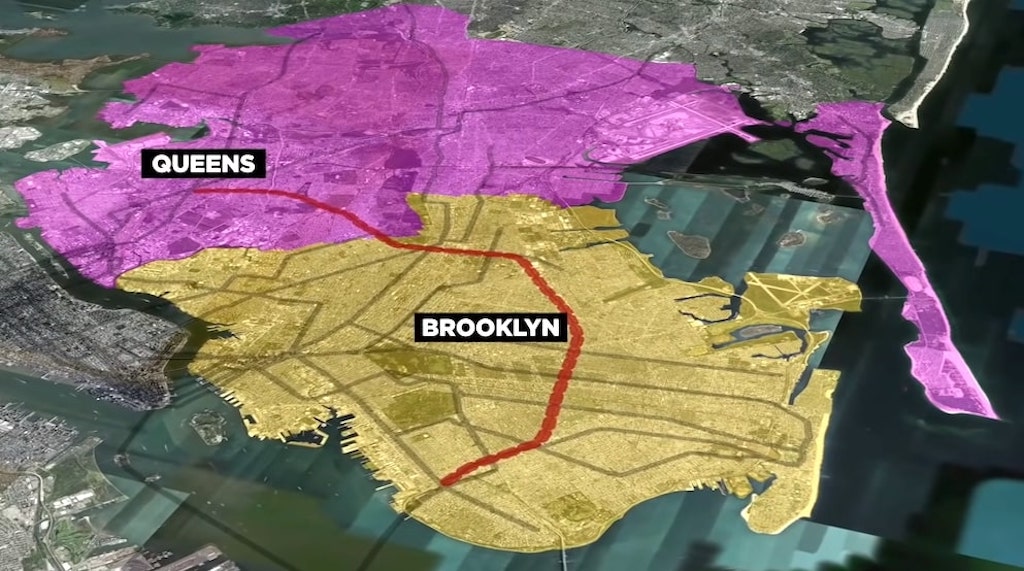 A Proposed New York City Subway Line That Directly Connects Brooklyn ...