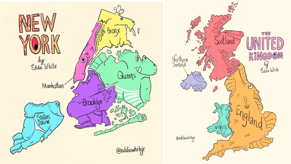 Maps of the Most Popular Baby Names for Boys From 1960 to 2012