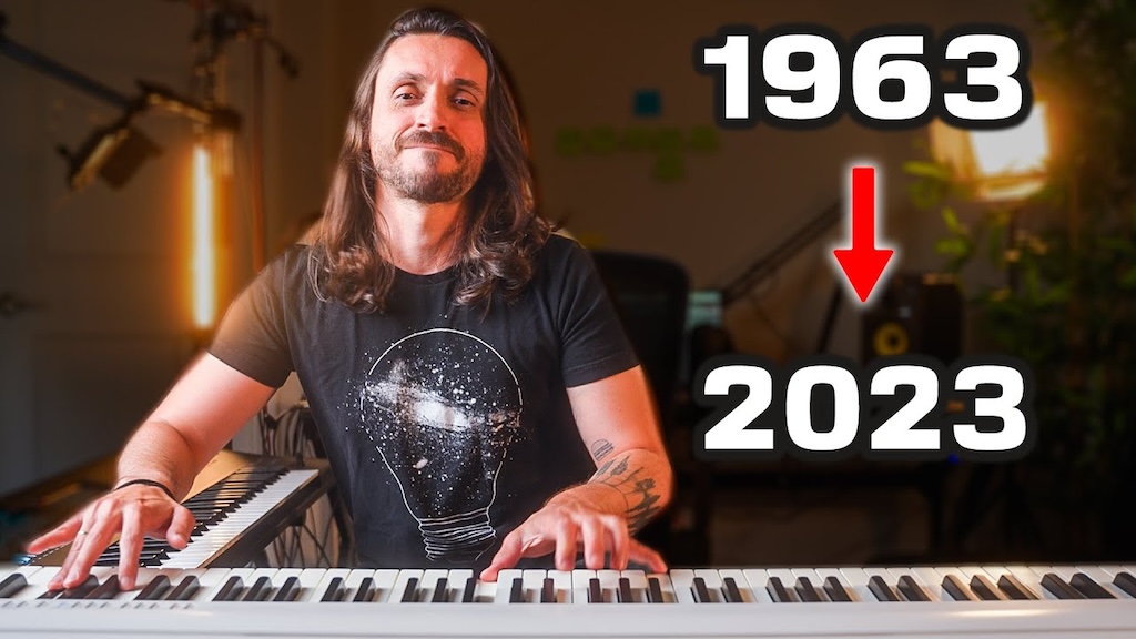 Musician Plays Popular Song Intros from 1963 to 2023