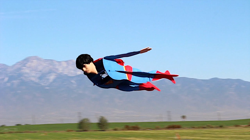 A Remote Controlled Superman Takes to the Skies