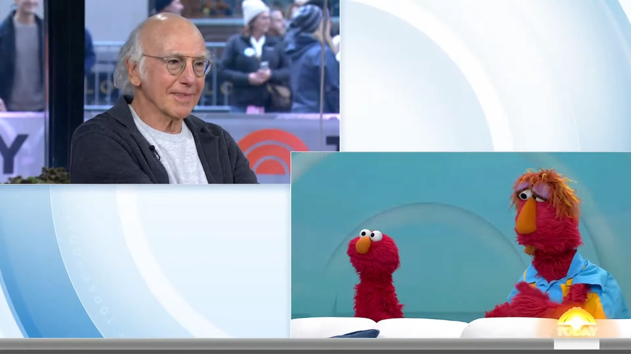 Larry David Apologizes to Elmo on 'The Today Show' After He Put His ...