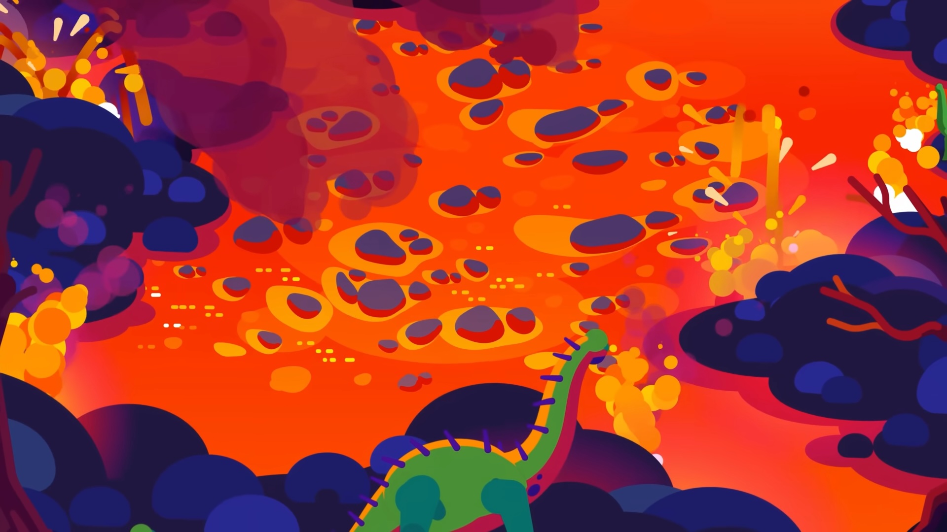 How a Devastating Volcano Began the Mass Extinction of Dinosaurs Before ...