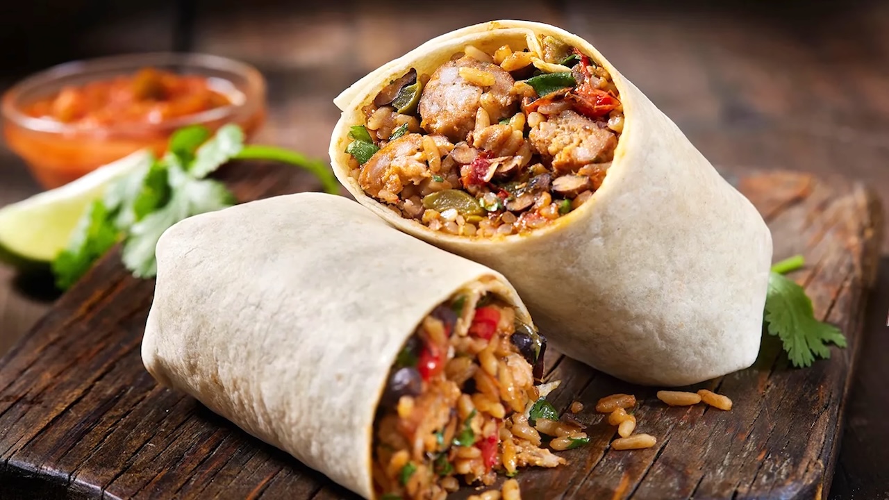 Tiny Hamsters Eating Tiny Burritos