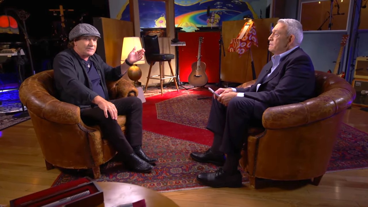 AC/DC Frontman Brian Johnson Talks to Dan Rather About Writing The ...