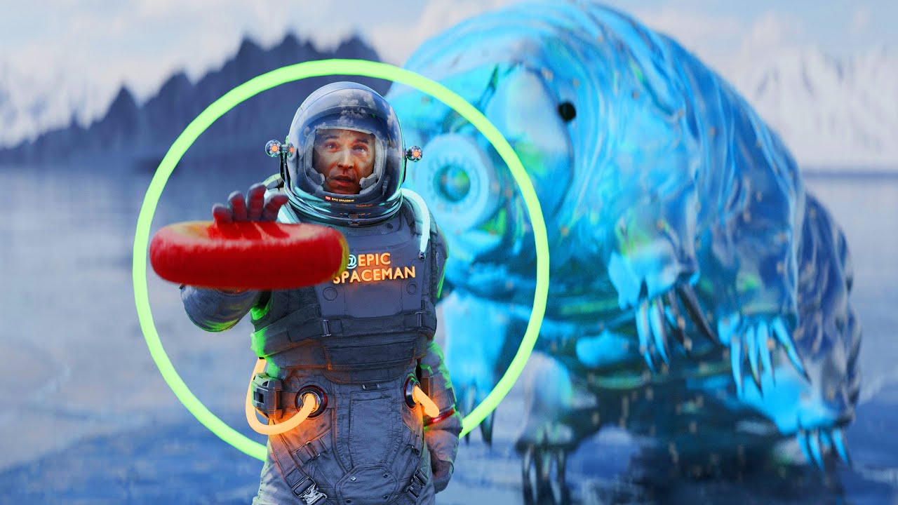 Epic Spaceman Incrementally Shrinks Himself to the Size of an Atom to ...