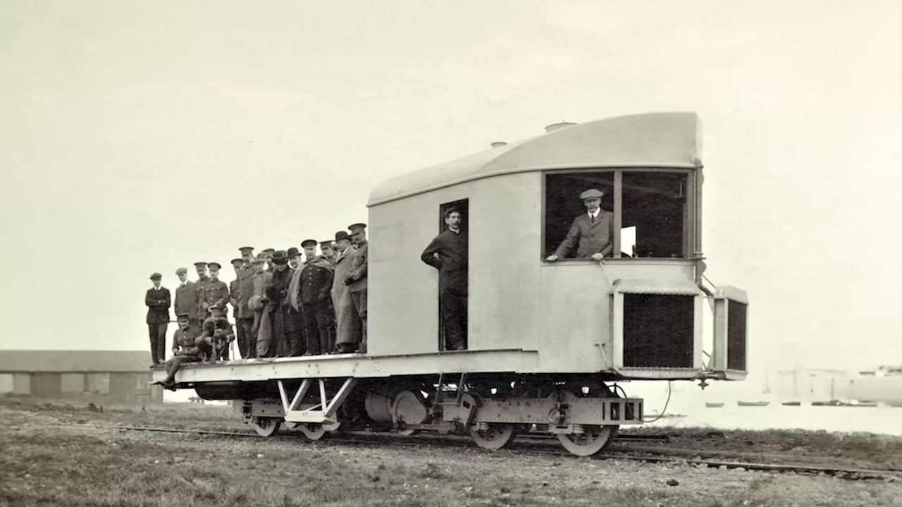 The Brilliantly Designed Self-Balancing Brennan Monorail That Leaned ...