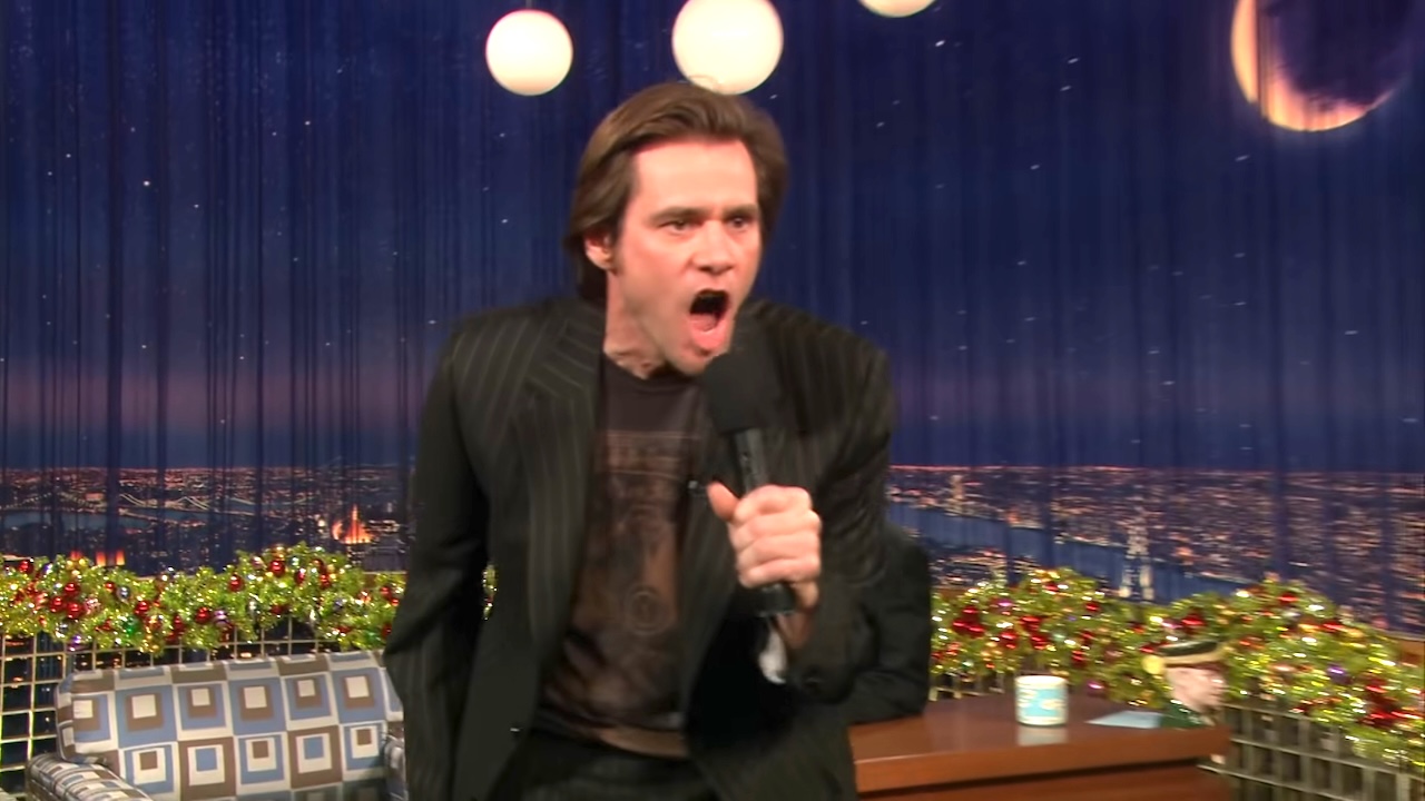 Jim Carrey Sings a Punk Rock Cover of 'Silent Night' on a December 2005 ...