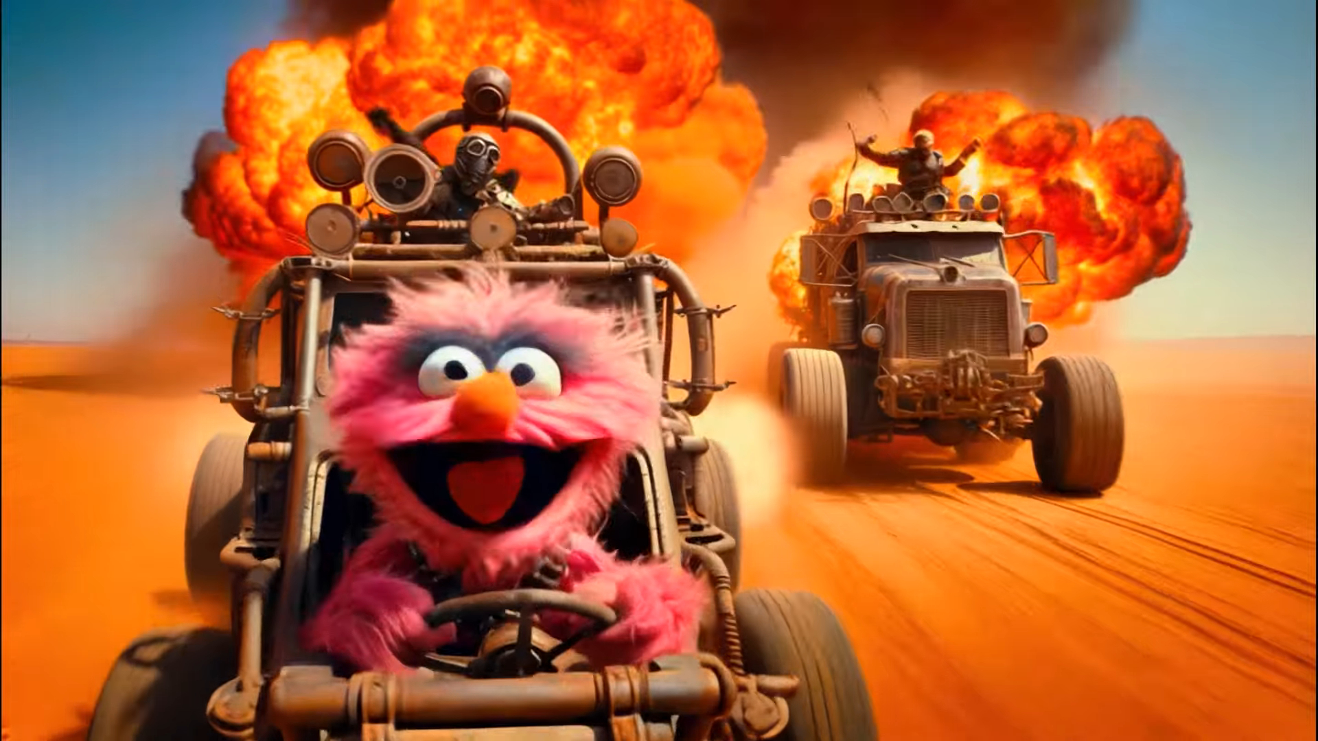 'Mad Max: Fury Road' Featuring AI-Generated Muppets