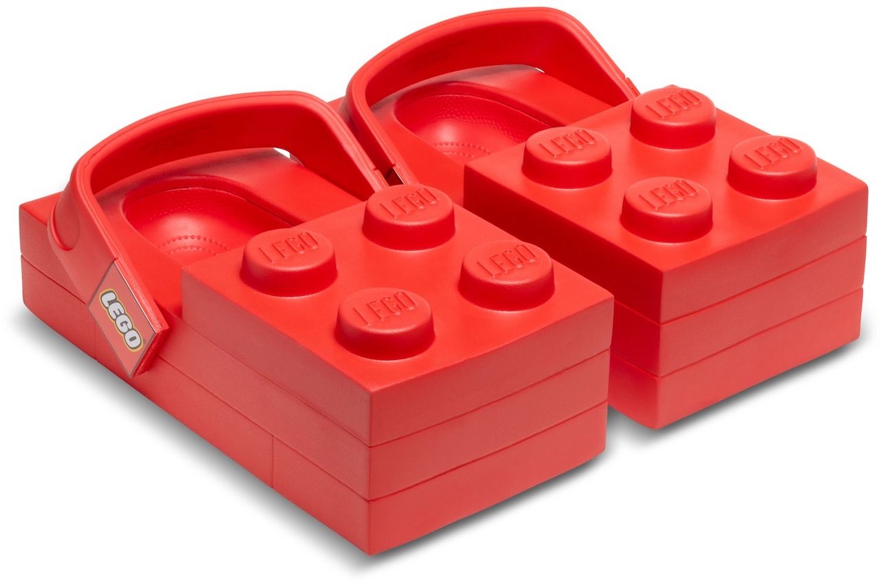 Oversized LEGO Brick Crocs Clogs You Can Wear