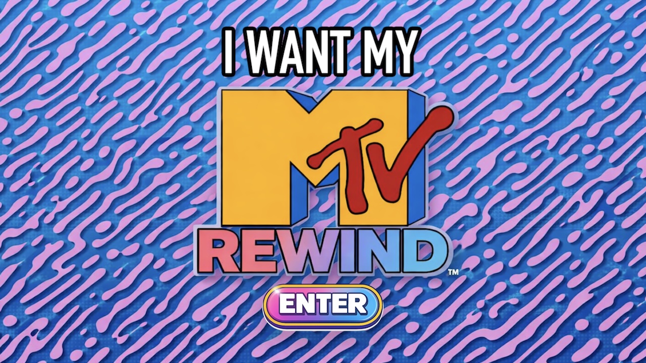 MTV Rewind – An Interactive Website That Streams Classic MTV Music ...
