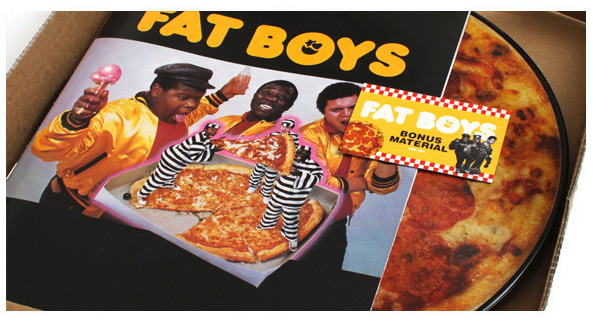 Fat Boys Reissue Debut Album in a Pizza Box, As a Pizza Picture Disc