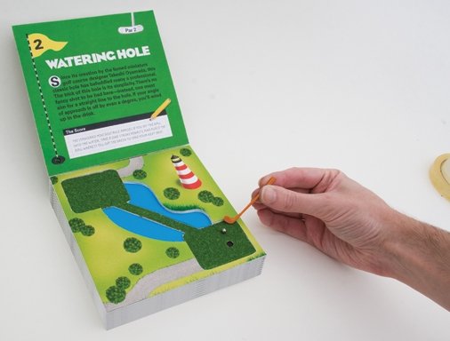 The Miniature Book of Miniature Golf, A Working 9-Hole Course
