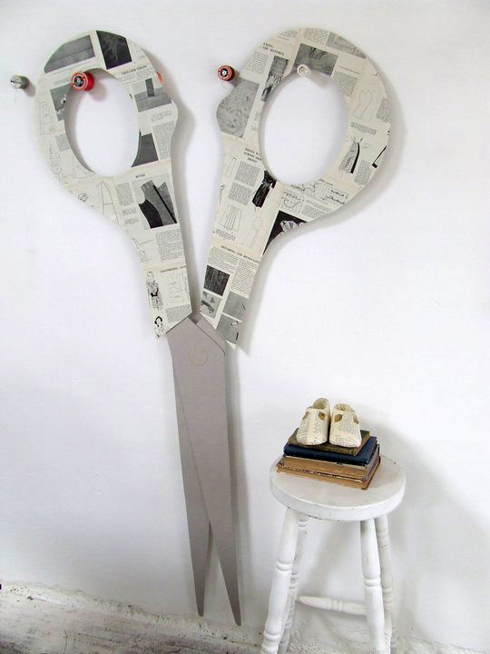 Found & Recycled Paper Sculptures by Jennifer Collier