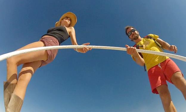 Hula Cam Captures Women Hula Hooping at Burning Man From the Hoop's POV