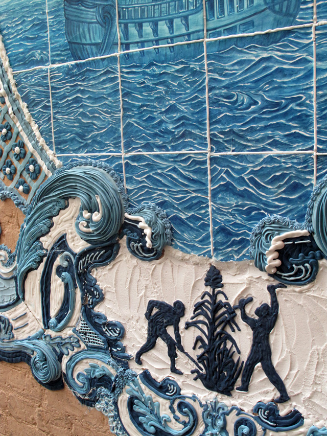 Cake Icing Graffiti & Sugar Murals by Street Artist Shelley Miller