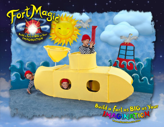 Fort Magic, 3D Life-Size Fort-Building Kit For Kids