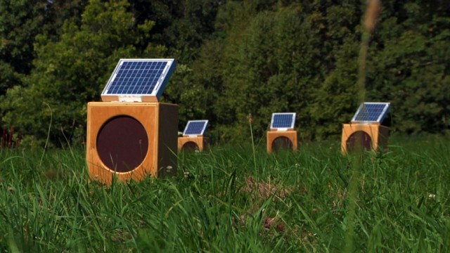 Sun Boxes, A Solar-Powered Outdoor Sound Installation